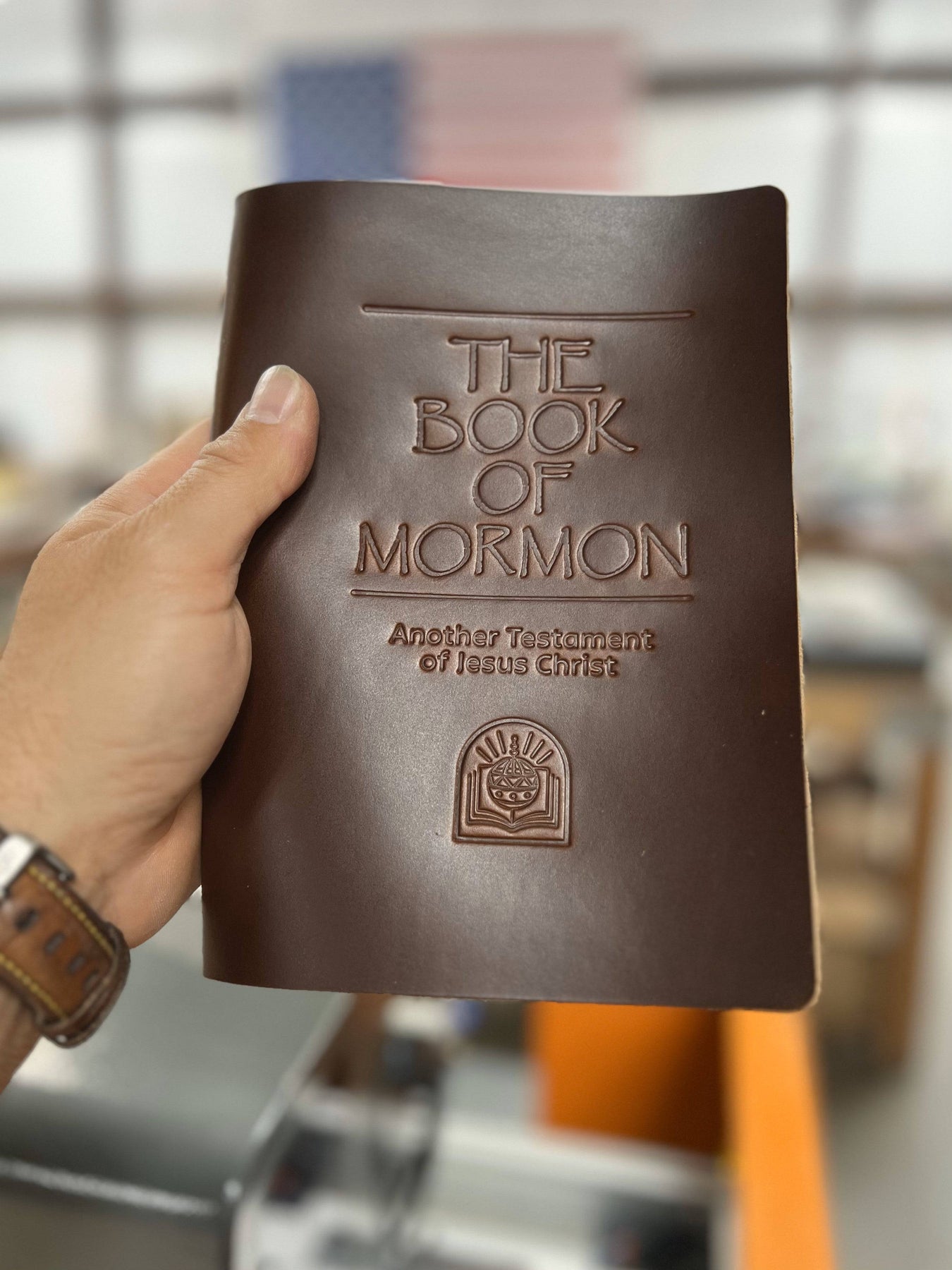 Book of Mormon Cover – Lifetime Leather Co